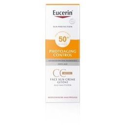 Eucerin Sun CC Creme getönt mittel LSF 50+ 50 ml