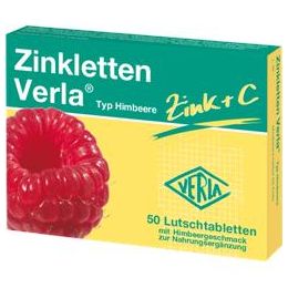 Verla-Pharm Arzneimittel GmbH & Co. KG Zinkletten Verla Himbeere Lutschtabletten 50 St