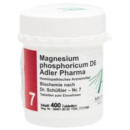 Biochemie Adler 7 Magnesium phosphoricum D 6 Tabl. 400 St