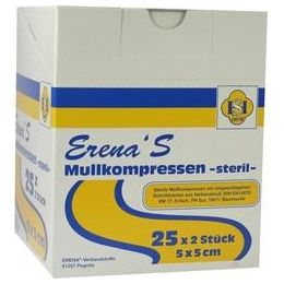 Erena Mullkompr.5x5 cm steril 8fach 25X2 St