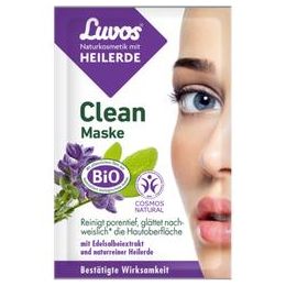 Luvos Heilerde Clean-Maske Naturkosmetik 2X7.5 ml