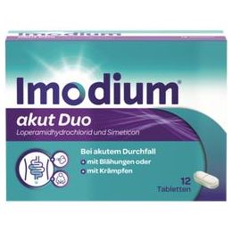 Johnson & Johnson GmbH Imodium akut Duo 2 mg/125 mg Tabletten 12 St