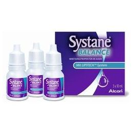 Systane Balance Benetzungstropfen für die Augen 3X10 ml