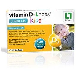 Dr. Loges + Co. GmbH Vitamin D-Loges 5.600 I.e. Kids Kautabletten 15 St