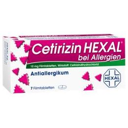 HEXAL® Cetirizin Hexal Filmtabletten bei Allergien 7 St