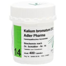 Biochemie Adler 14 Kalium bromatum D 12 Tabletten 400 St