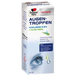 Queisser Doppelherz Augen-Tropfen Hyaluron 0,3% system 10 ml