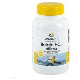 Betain HCL 650 mg Kapseln 120 St