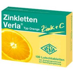 Verla-Pharm Arzneimittel GmbH & Co. KG Zinkletten Verla Orange Lutschtabletten 100 St