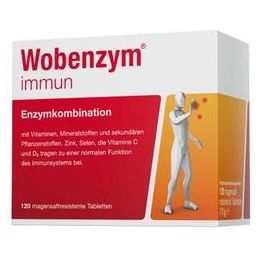 Wobenzym immun magensaftresistente Tabletten 120 St