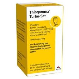 WÖRWAG PHARMA Thiogamma Turbo Set Pur Injektionsflaschen 50 ml