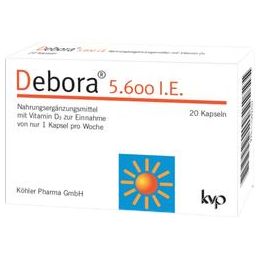 Köhler Pharma Debora 5.600 I.e. Kapseln 20 St