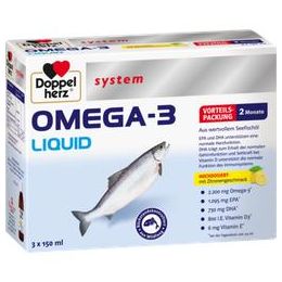 Queisser Doppelherz Omega-3 Liquid system 3X150 ml