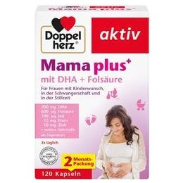 Queisser Doppelherz Mama plus mit DHA+Folsäure Kapseln 120 St