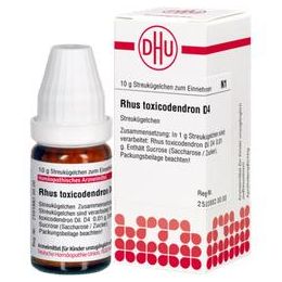 DHU-Arzneimittel Rhus Toxicodendron D 4 Globuli 10 g