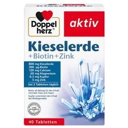 Queisser Doppelherz Kieselerde+Biotin+Zink Tabletten 40 St