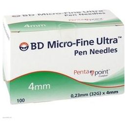 kohlpharma BD Micro-Fine Ultra Pen-Nadeln 0,23x4 mm 32 G 100 St