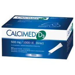 HERMES Arzneimittel Calcimed D3 500 mg/1000 I.e. Direct Granulat 60 St