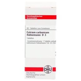 DHU-Arzneimittel Calcium Carbonicum Hahnemanni D 3 Tabletten 80 St