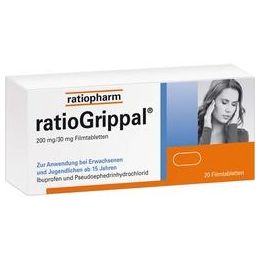 ratiopharm Ratiogrippal 200 mg/30 mg Filmtabletten 20 St