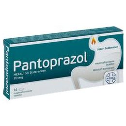 HEXAL® Pantoprazol Hexal b.Sodbrennen magensaftres.Tabl. 14 St