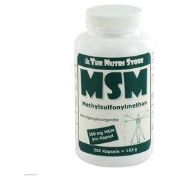 Hirundo MSM 500 mg Methylsulfonylmethan Kapseln 250 St