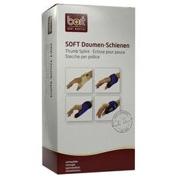 Bort Soft Daumenschiene lang M schwarz 1 St