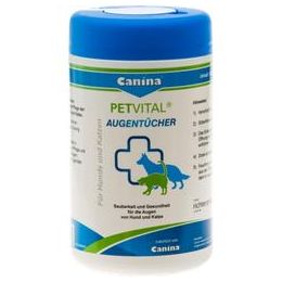 Canina Petvital Feuchttücher f.Augen vet. 120 St