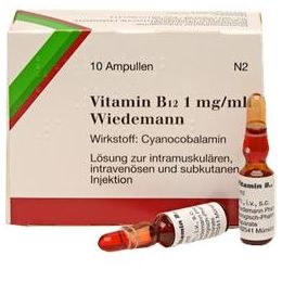 Vitamin B12 Wiedemann 1 mg/ml Injektionslsg.Amp. 10 St