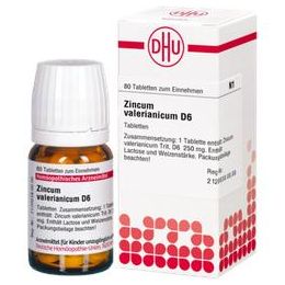 DHU-Arzneimittel Zincum Valerianicum D 6 Tabletten 80 St