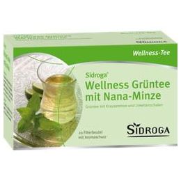 Sidroga Wellness Grüntee m. Nana-Minze Filterb. 20X1.5 g