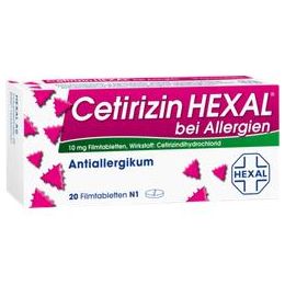 HEXAL® Cetirizin Hexal Filmtabletten bei Allergien 20 St