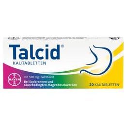 BAYER Talcid Kautabletten 20 St