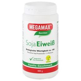 Megamax Soja Eiweiss 80+Methionin Vanille Pulver 400 g