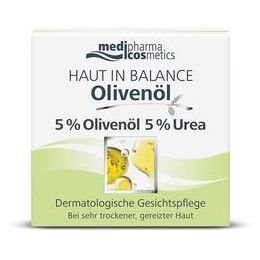 Medipharma Cosmetics Haut IN Balance Olivenöl Gesichtspflege 5% 50 ml