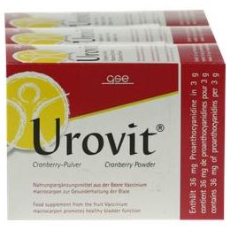 GSE Urovit Cranberry Pulver 30X3 g