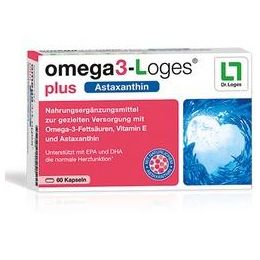 Dr. Loges + Co. GmbH Omega3-Loges plus Kapseln 60 St