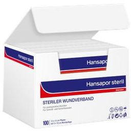 Beiersdorf Hansapor steril Wundverband 10x15 cm 1 St