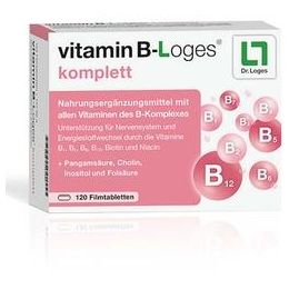 Dr. Loges + Co. GmbH Vitamin B-Loges komplett Filmtabletten 120 St
