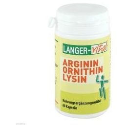 Arginin/Ornithin 1000 mg/TG Kapseln 60 St