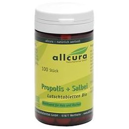 Allcura Propolis Salbei Lutschtabletten Bio 100 St