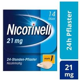 GlaxoSmithKline Nicotinell 21 mg/24-Stunden-Pflaster 52,5mg 14 St