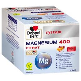 Queisser Doppelherz Magnesium 400 Citrat system Granulat 60 St