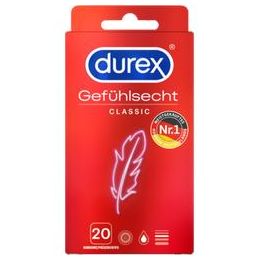 Reckitt Benckiser Deutschland GmbH Durex Gefühlsecht classic Kondome 20 St