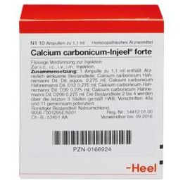 Heel Calcium Carbonicum Injeel forte Ampullen 10 St