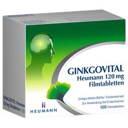 Ginkgovital HEUMANN 120 mg Filmtabletten 120 St