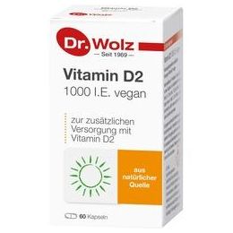 Dr. Wolz Zell GmbH Vitamin D2 1000 I.e. vegan Kapseln 60 St