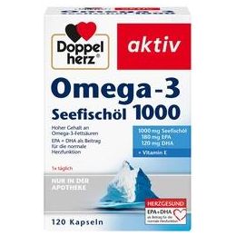 Queisser Doppelherz Omega-3 Seefischöl 1000 Kapseln 120 St