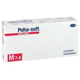 Peha-Soft nitrile white Unt.Hands.unsteril pf M 100 St