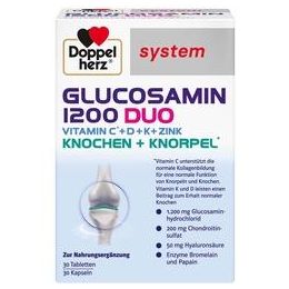 Queisser Doppelherz Glucosamin 1200 Duo system Kombipackung 60 St